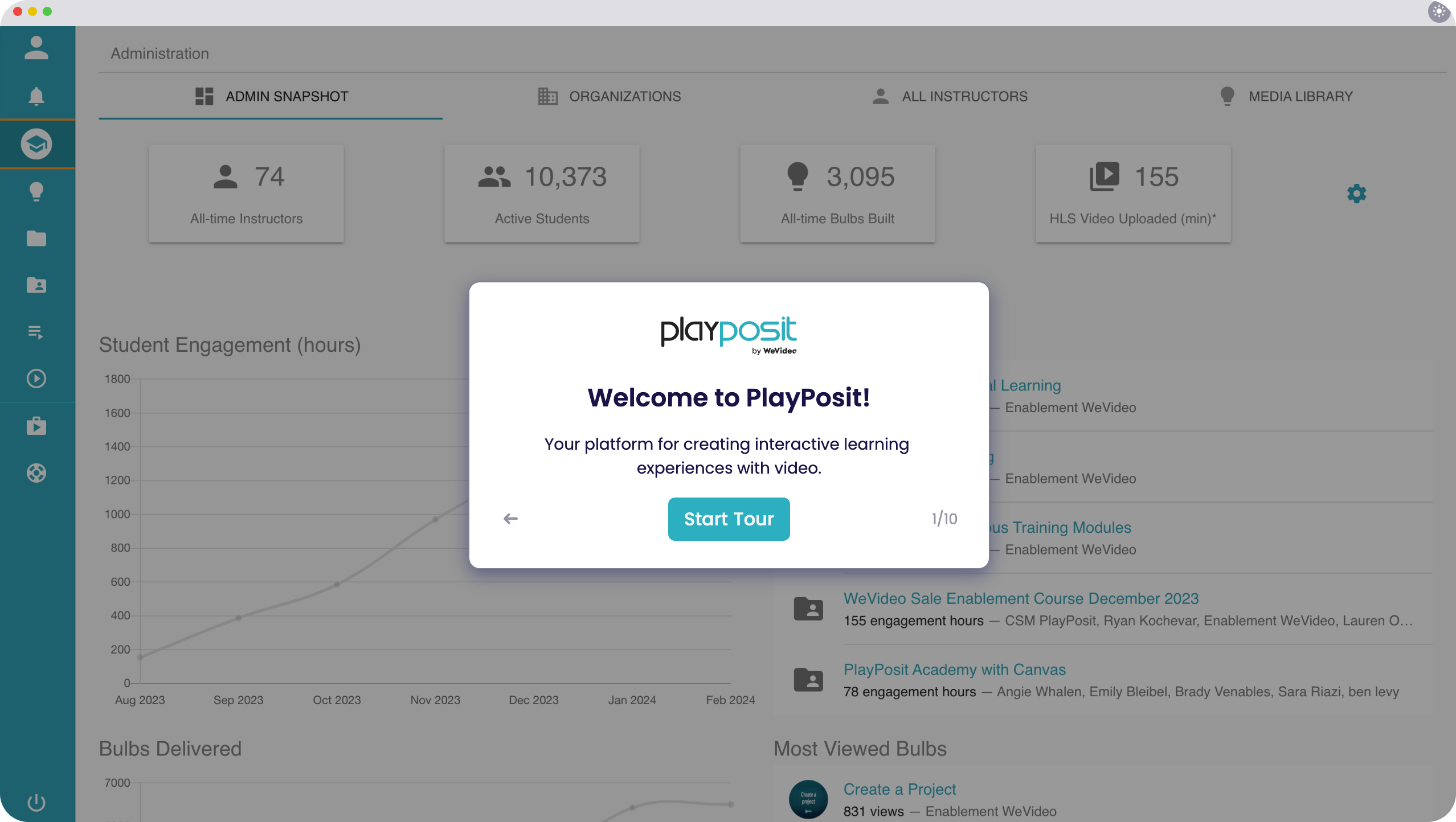 Guided Product Tour | PlayPosit